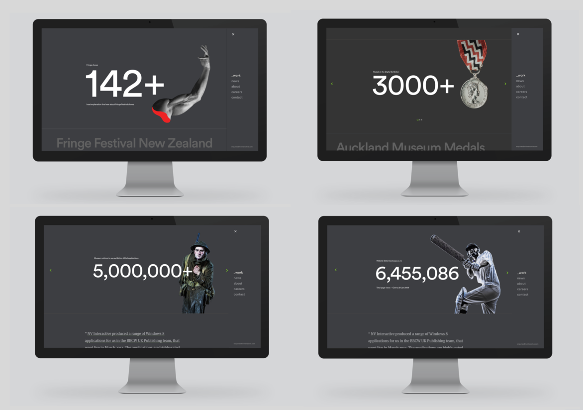 NV Interactive Website | Best Awards